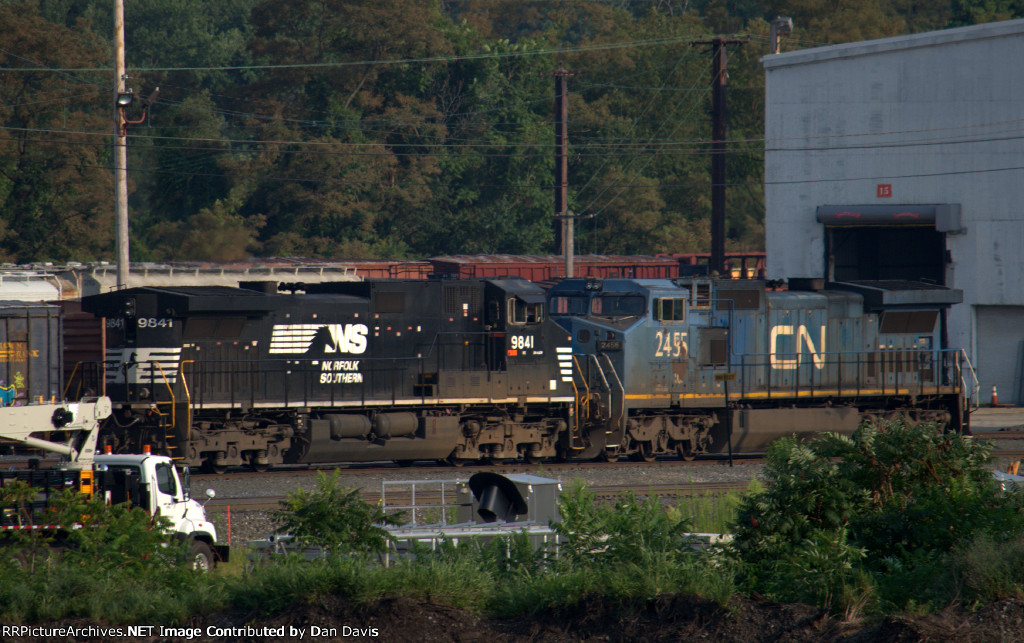 NS 9841 and IC 2455